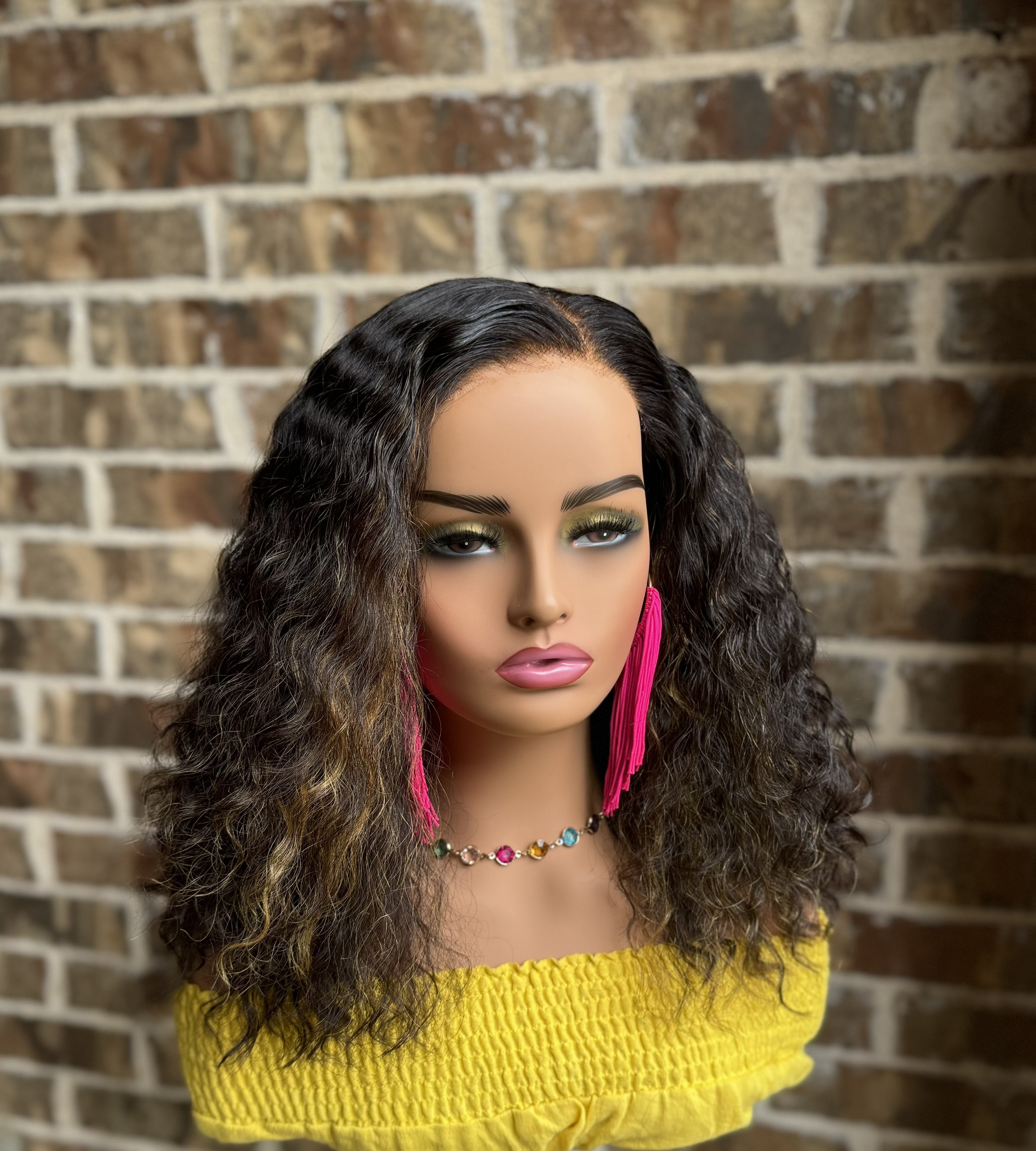 Brazilian Loose Wavy Human Hair Wigs Creation